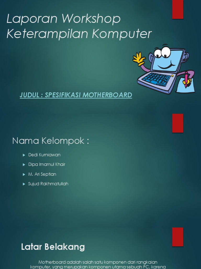 Laporan Workshop Keterampilan Komputer | PDF | Game & Aktivitas | Teknologi & Rekayasa
