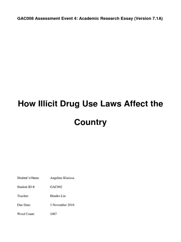 GAC 008 Assessment Event 4: Academic Research Essay | Rodrigo Duterte ...