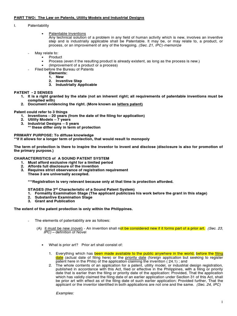 Patents | PDF | Patent Application | Glossary Of Patent Law Terms