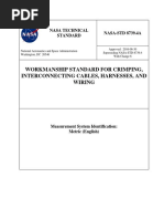 NASA Soldered Connections Standard | PDF | Solder | Soldering
