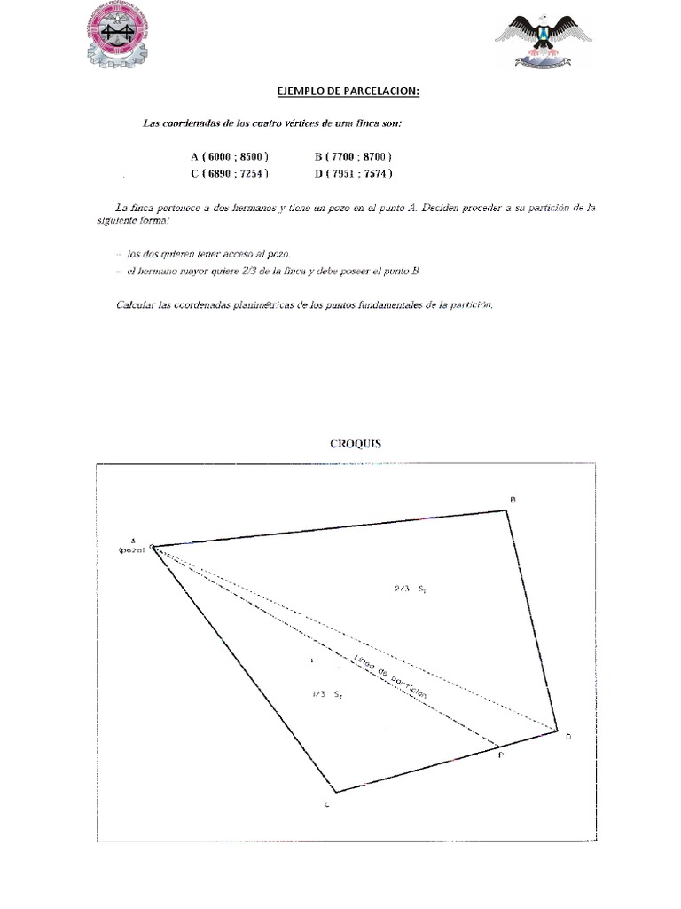 3.01 Ejemplo de Parcelacion | PDF