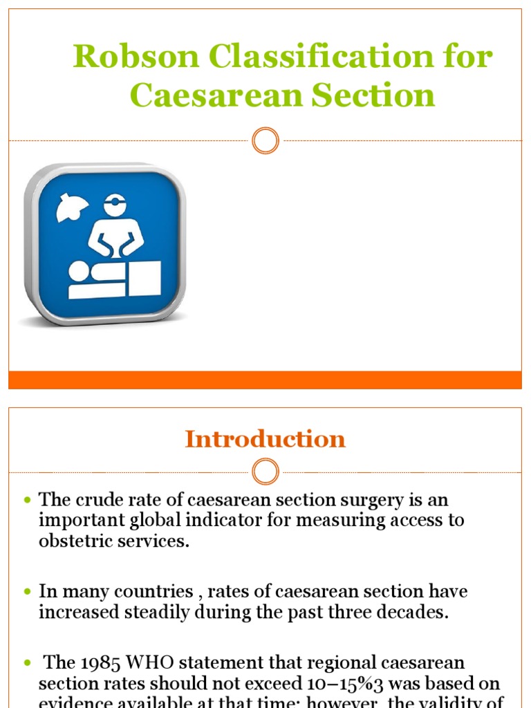 Robson Criteria | PDF | Caesarean Section | Childbirth