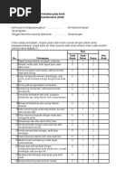 Instrumen SDQ Dan Skoring | PDF