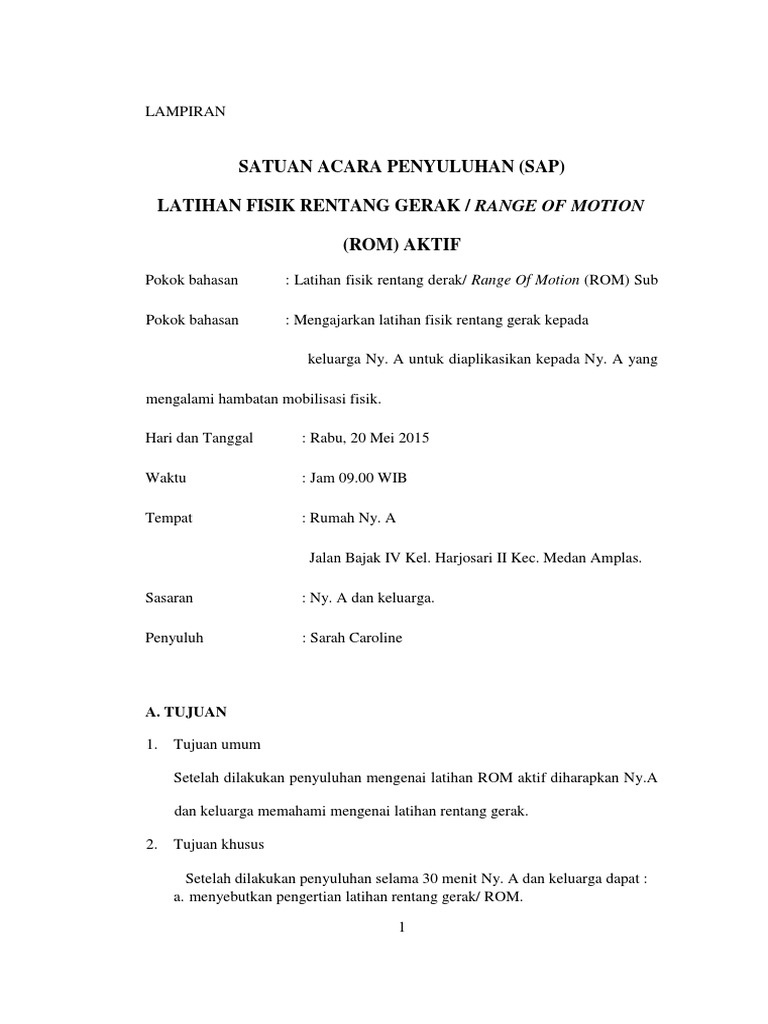 Rom Pasif Aktif | PDF