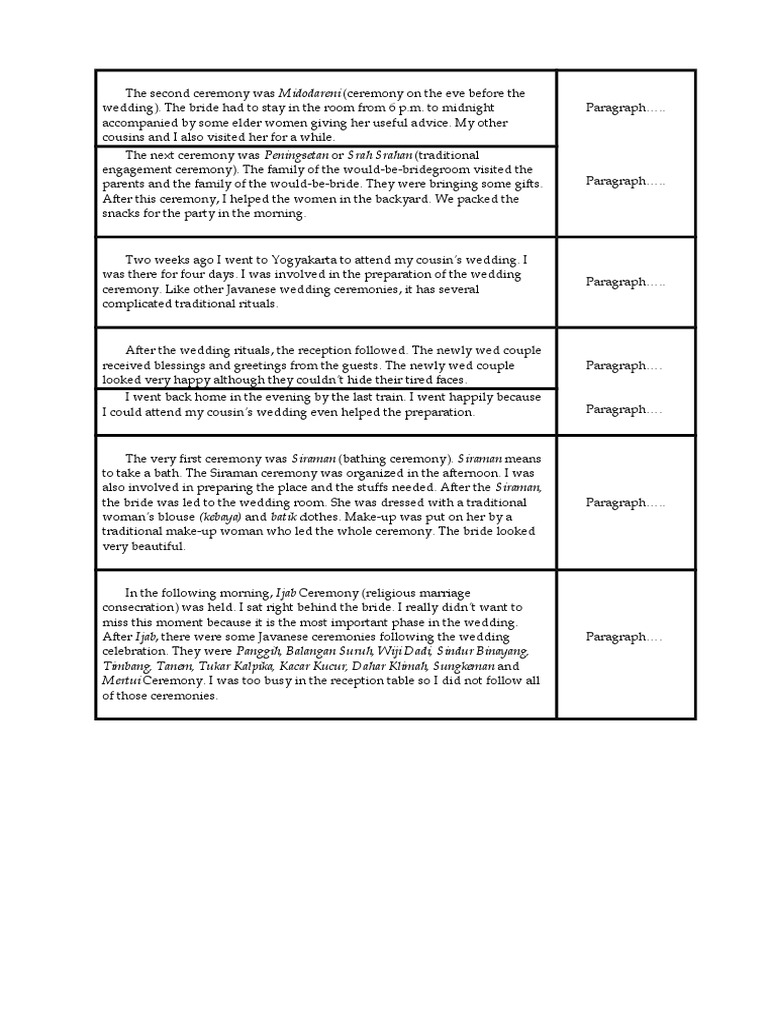 Bing Recount | PDF | Wedding | Adverb