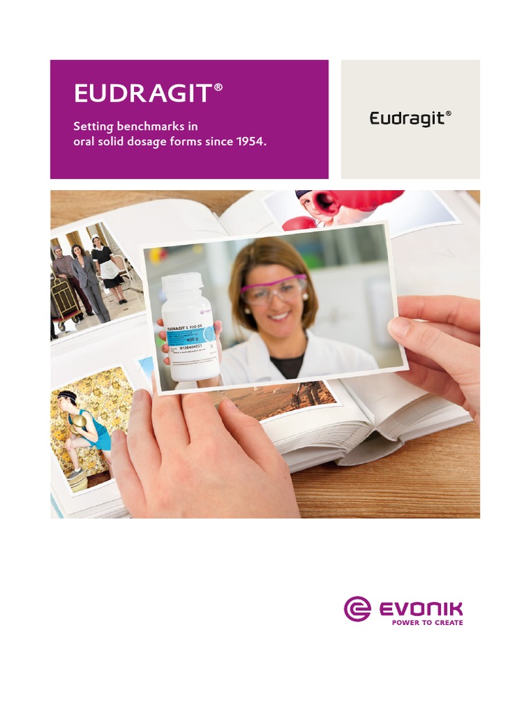 Evonik Eudragit Brochure | PDF | Pharmaceutical Formulation | Solubility