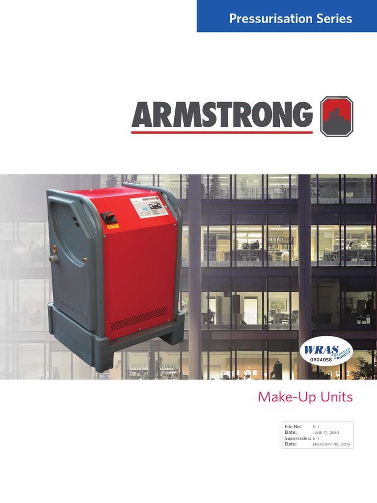 8 1 3750 Pressurisation Unit Brochure | PDF | Pump | Valve
