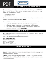 Leakage of Valves - Testing API 598, ANSI FCI 70-2, MSS-SP-61 and ISO ...