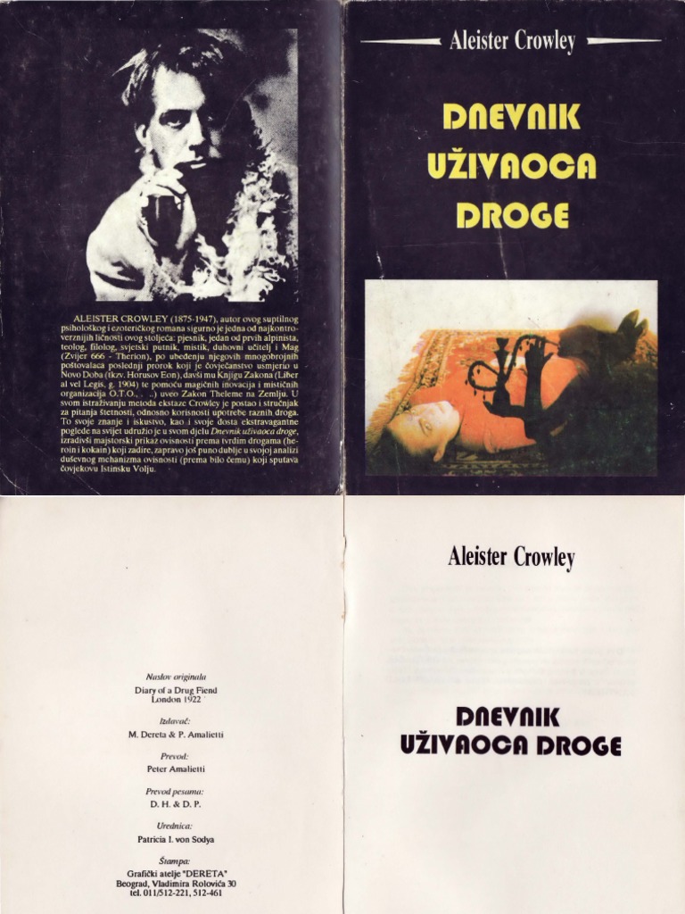 Alister Krouli - Dnevnik Uživaoca Droge PDF | PDF