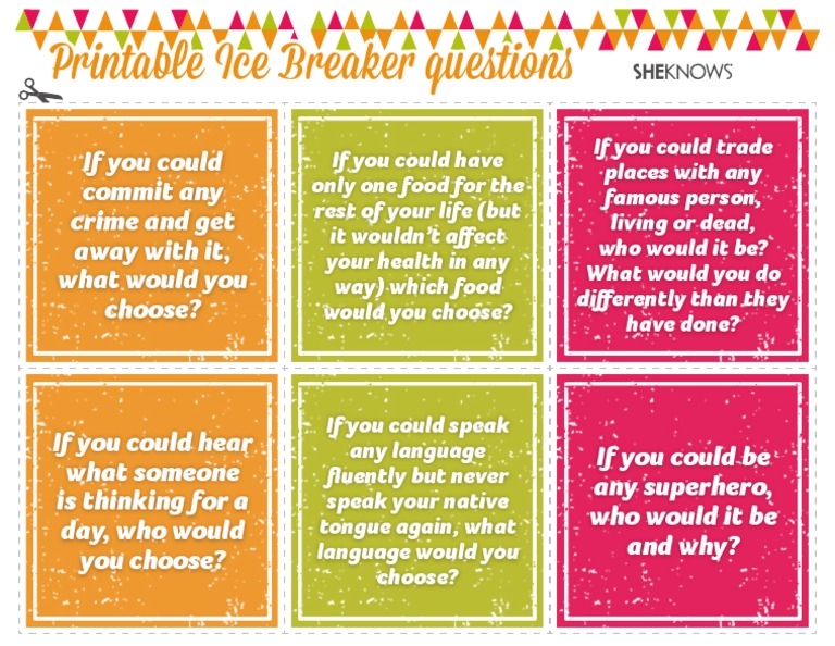 Icebreaker Question Cards 2 | PDF | Violence | Languages