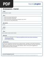Romeo and Juliet One-Pager Guide | PDF | General Fiction