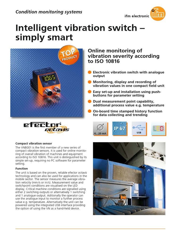 Intelligent Vibration Switch - Simply Smart: Online Monitoring of ...