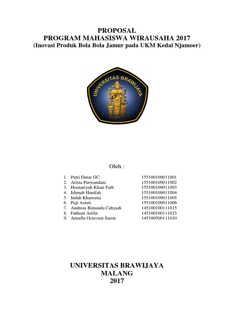 Proposal PMW | PDF
