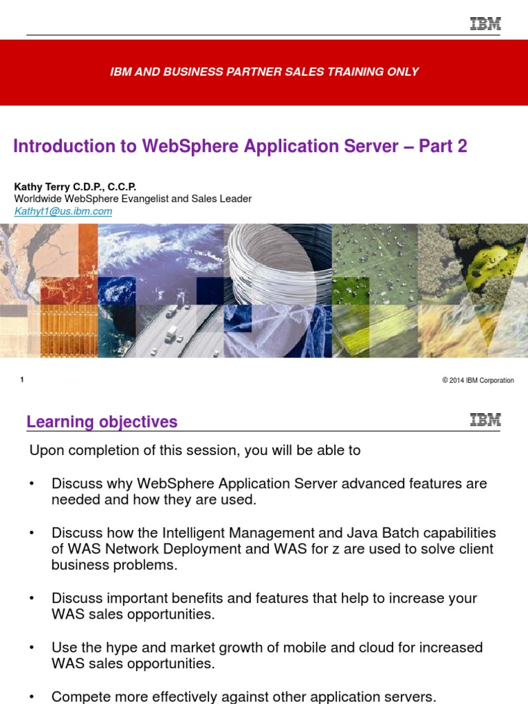 Intro To WAS - Part2 | PDF | Cloud Computing | Ibm Db2