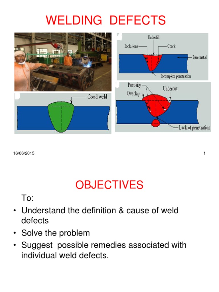 Welding Defects PDF | Download Free PDF | Welding | Construction