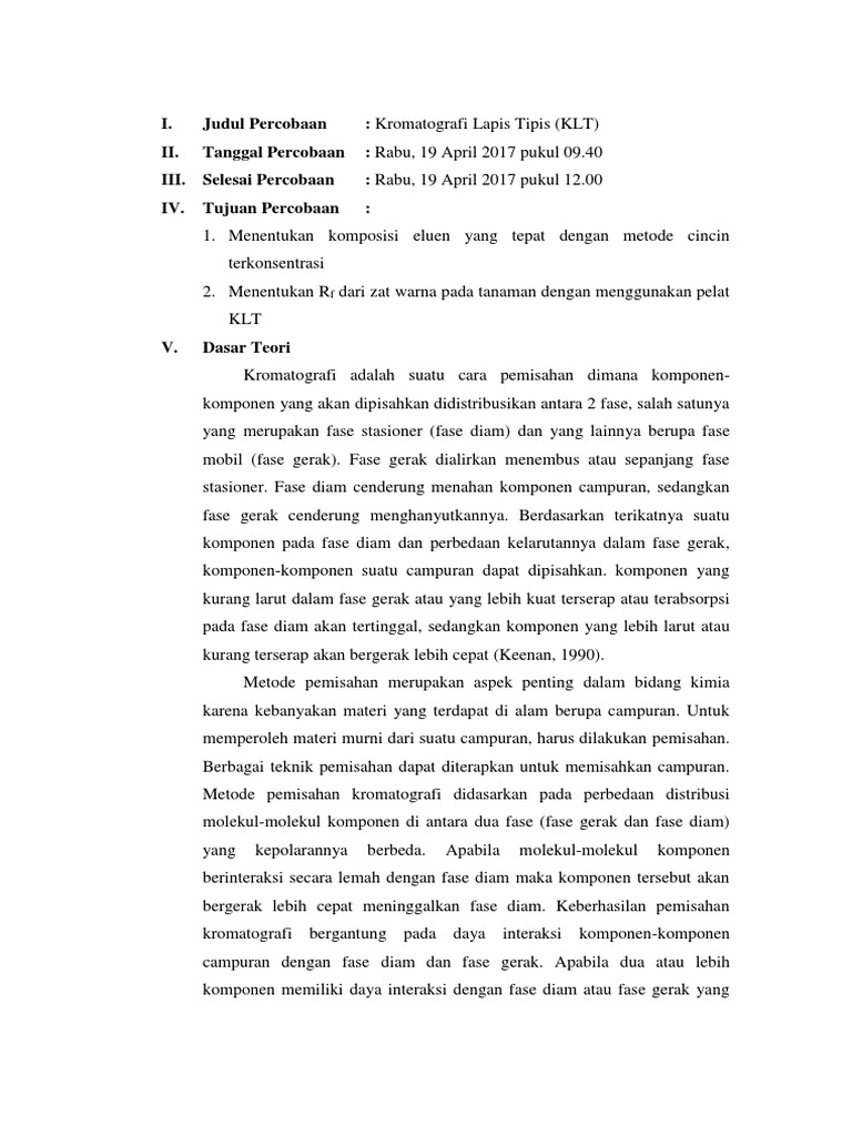 Lapres KLT Fix | PDF