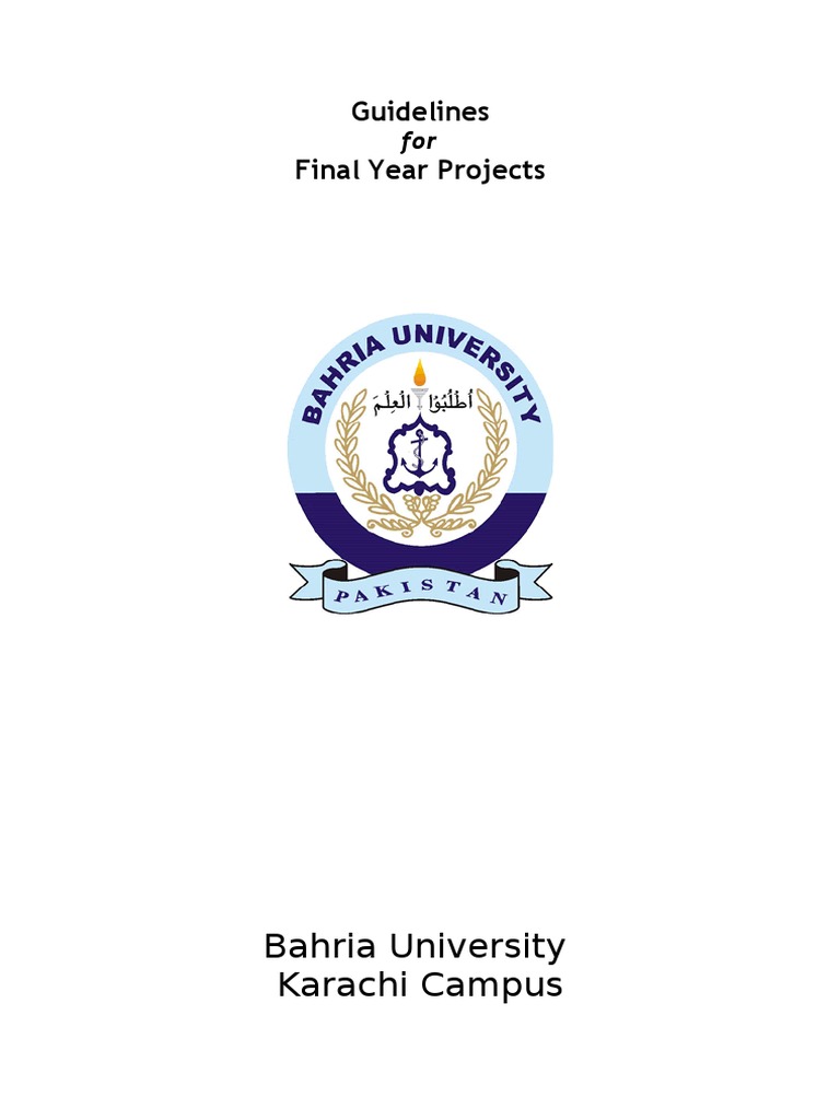 Final - FYP Policy and Guidline | PDF | Course Credit | Evaluation