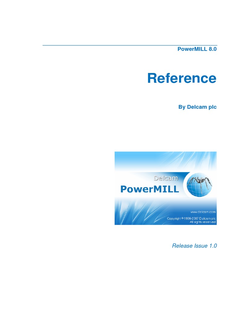 PowerMill PDF | PDF | Menu (Computing) | Machining