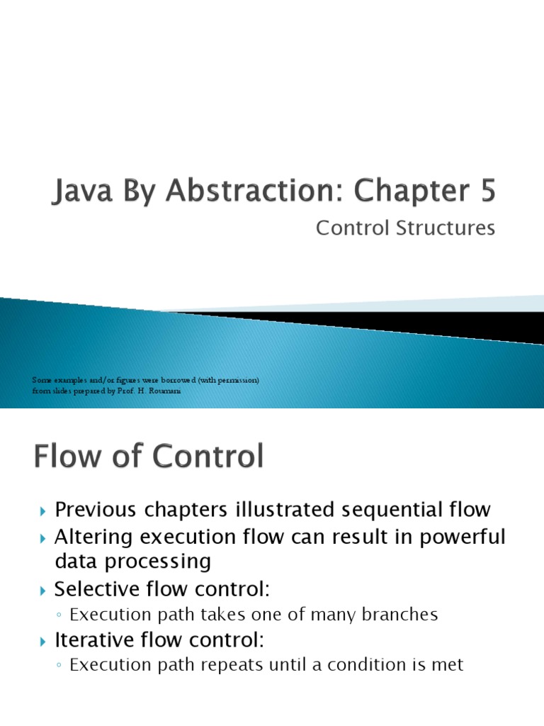 Chapt 05 | PDF | Control Flow | Computer Programming