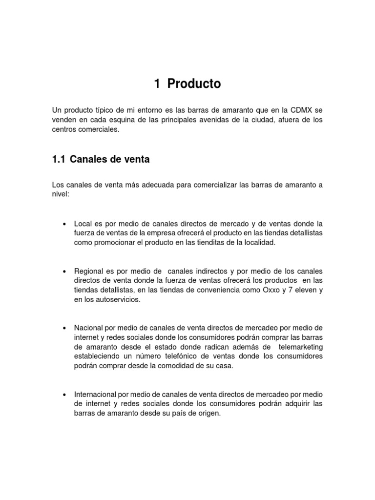 Gcav U1 A2 Xxyz | PDF | Producto (Negocio) | Marketing