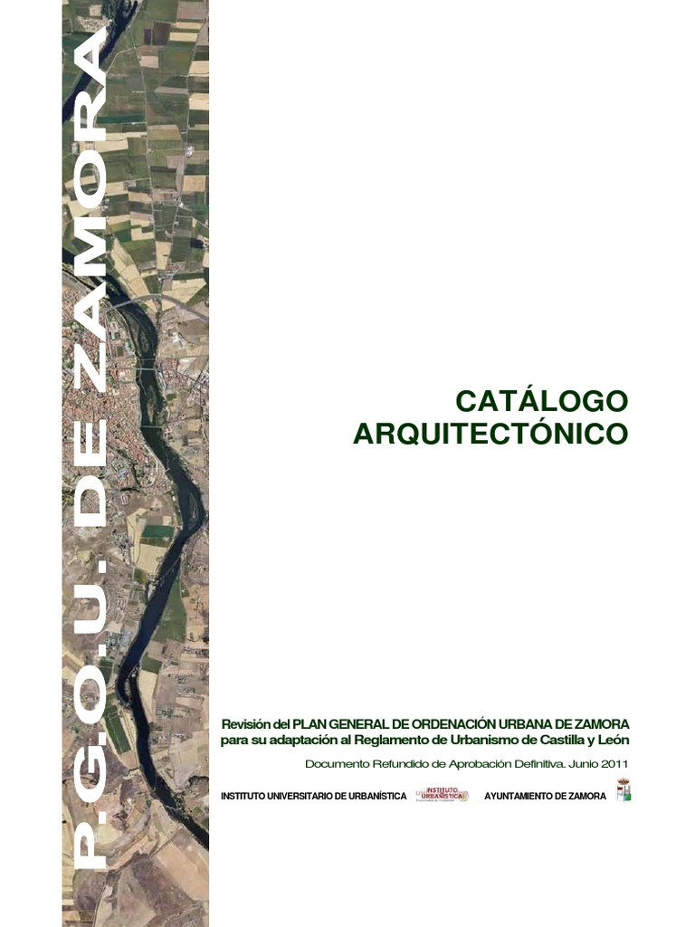 Catalogo Arquitectonico de Edificios Protegidos de Zamora | PDF | Science | Geografía