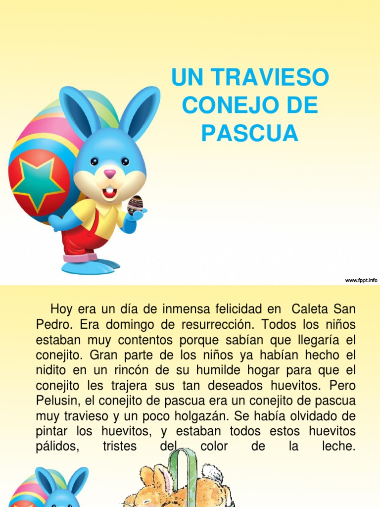 Un Travieso Conejo de Pascua | Pascua de Resurrección | Ocio