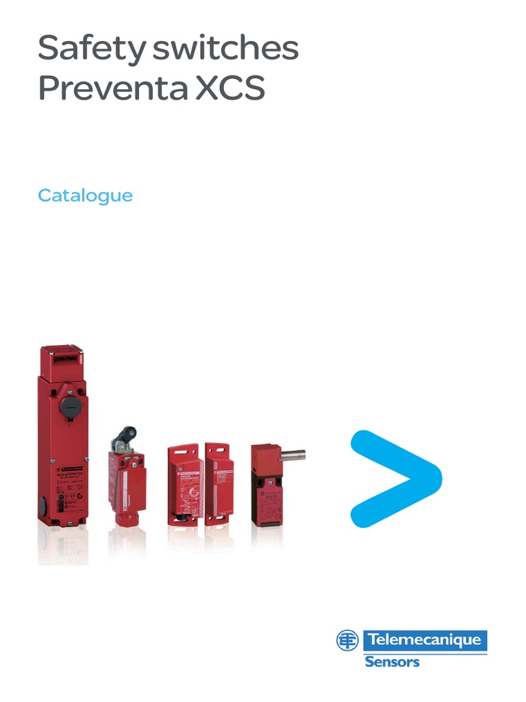 Catalogue Preventa XCS EN PDF | PDF | Switch | Machines