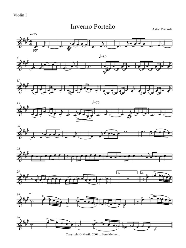 Tango Strings - Parts PDF | PDF
