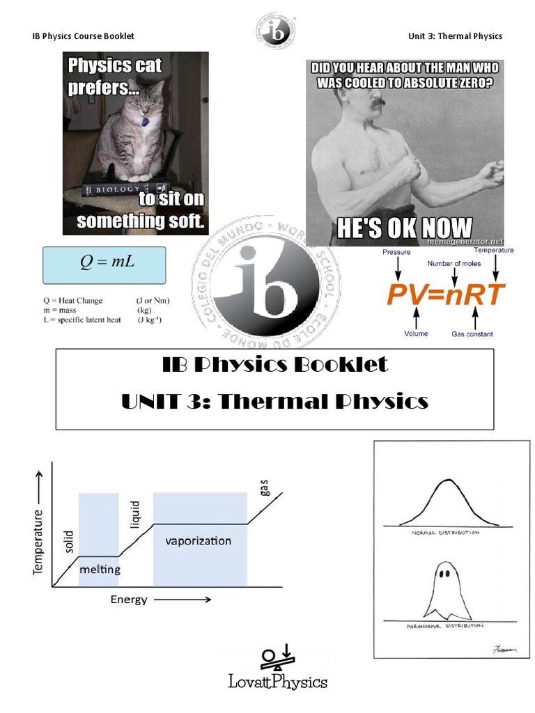 Thermal Guide | PDF | Gases | Temperature