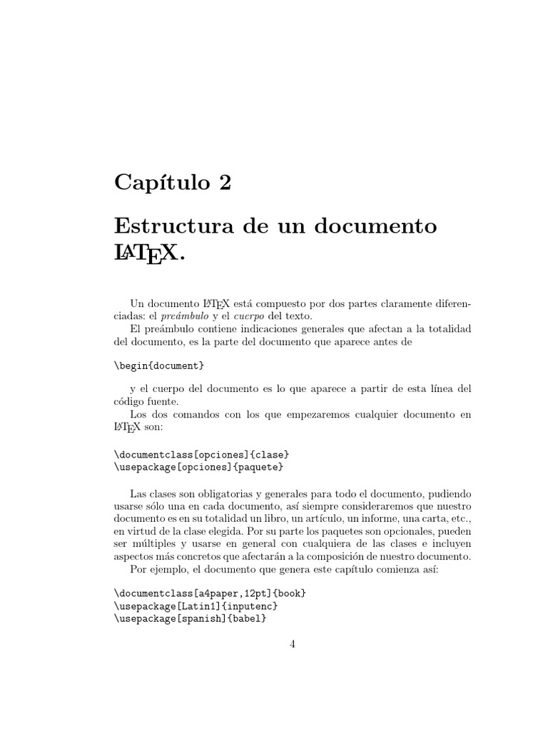 Cap2 Latex PDF | PDF | Informática | Software