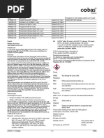 Roche CRP Test Kit Overview | PDF | C Reactive Protein | Detection Limit
