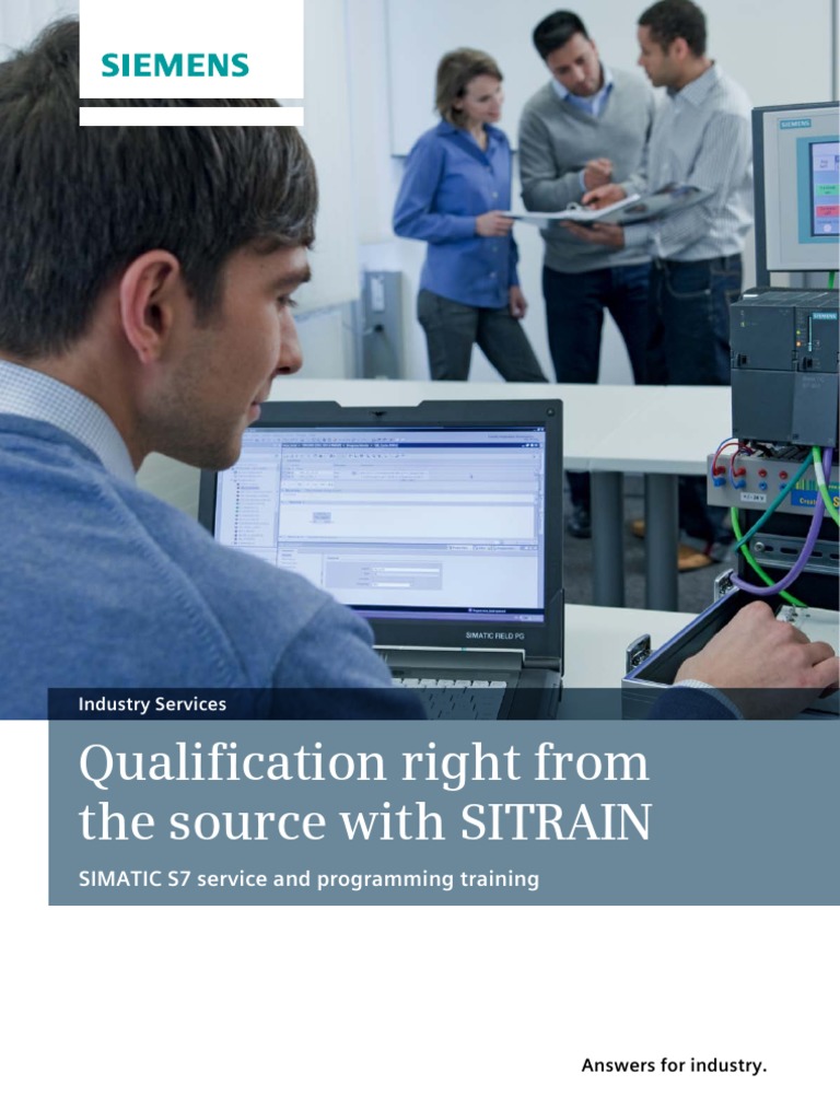 Sitrain Simatic A246 en | PDF | Professional Certification | Automation