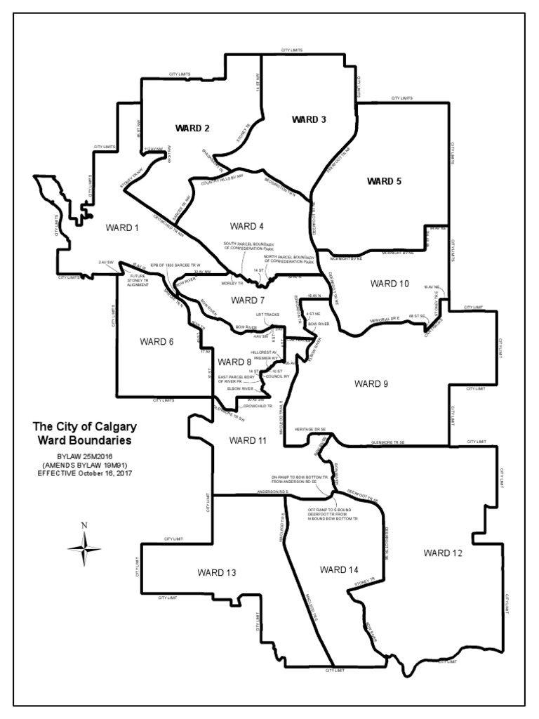 City of Calgary Ward Boundaries | PDF
