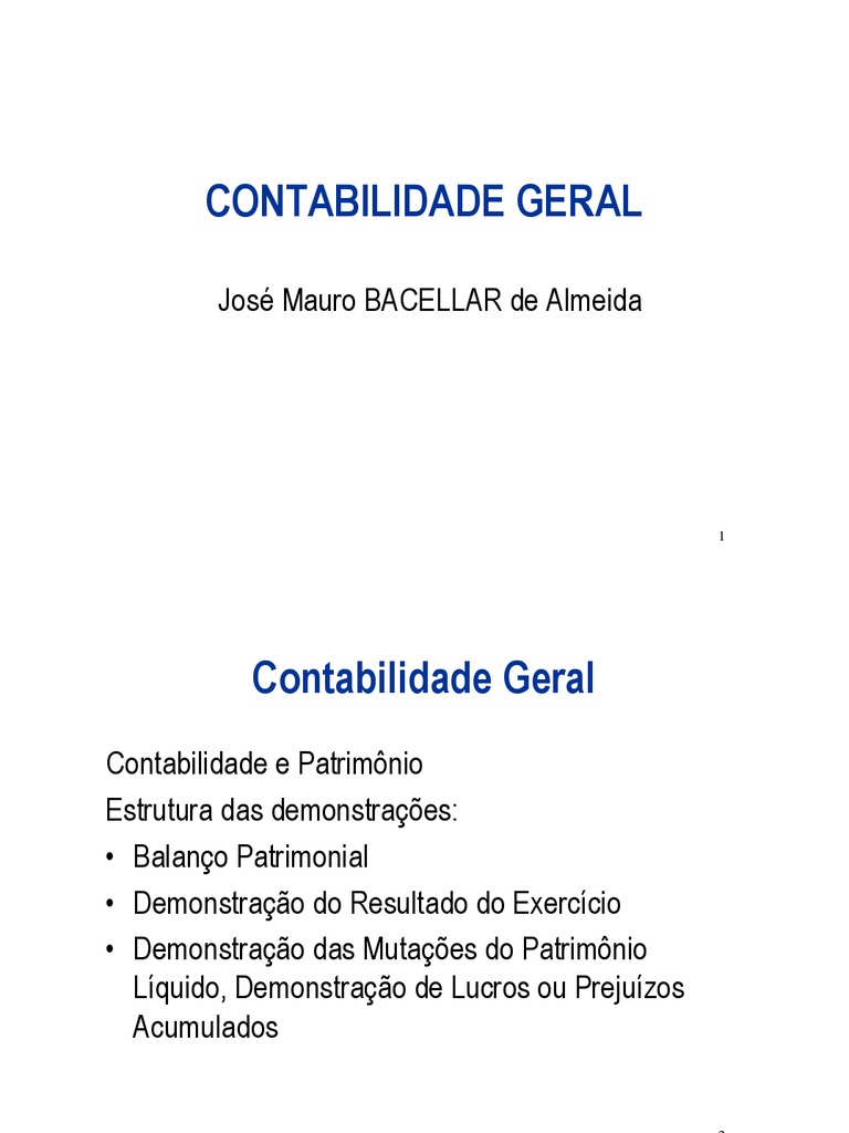 Plano de Contas Contabil | PDF | Balancete | Capital próprio (finanças)