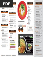 Rakuzen Menu | PDF | Sushi | Seafood