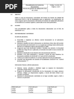 PG.02 Control de Documentos y Registros | PDF | Sistema de manejo de ...