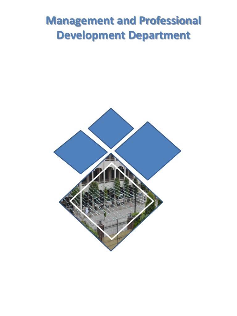 Management and Professional Development Department | PDF