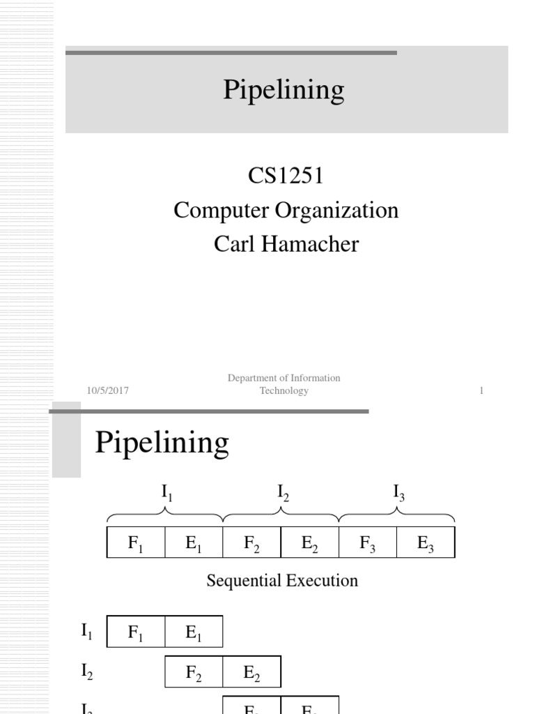 Pipelining | PDF | Central Processing Unit | Computer Science