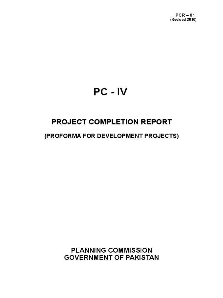 PC IV Form | PDF | Net Present Value | Sustainability