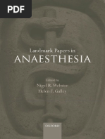 4 Stages of Anesthesia | PDF | Anesthesia | Medicine