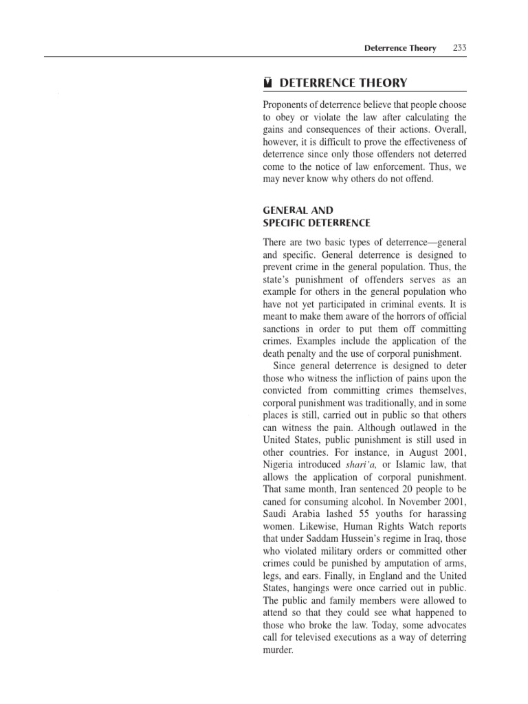 deterrence-theory.pdf | Deterrence (Legal) | Punishments