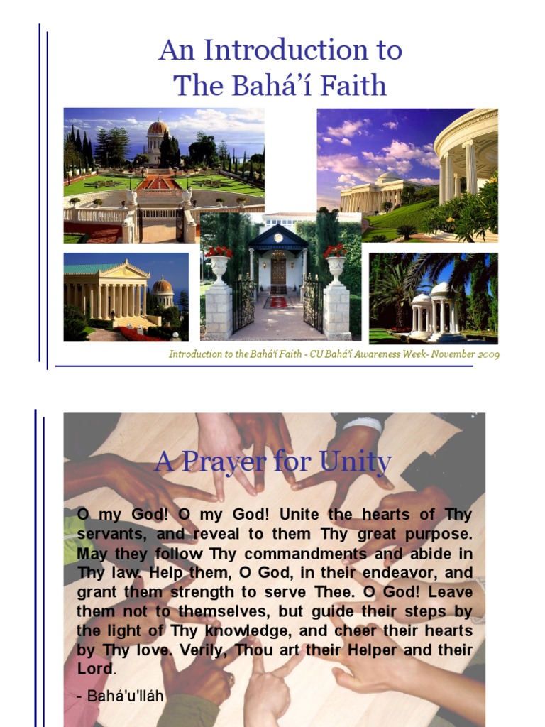 Overview of the Bahá’í Faith Principles | PDF | Bahá'í Faith ...