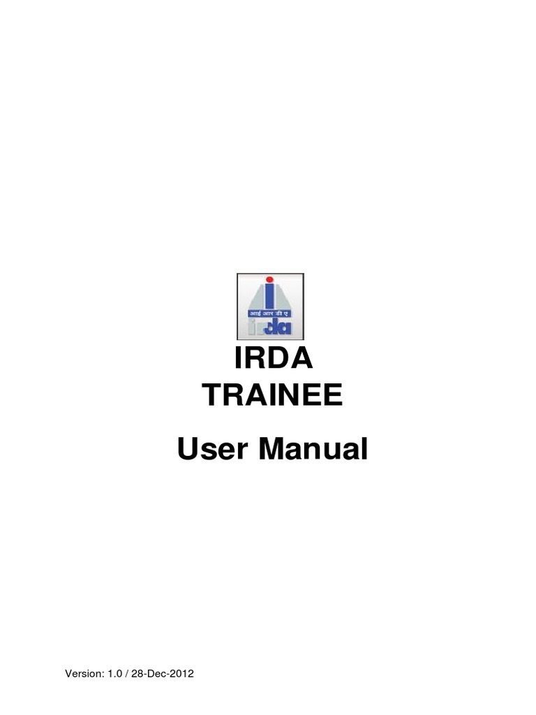 Trainee User Manual PDF | PDF | Login | Password