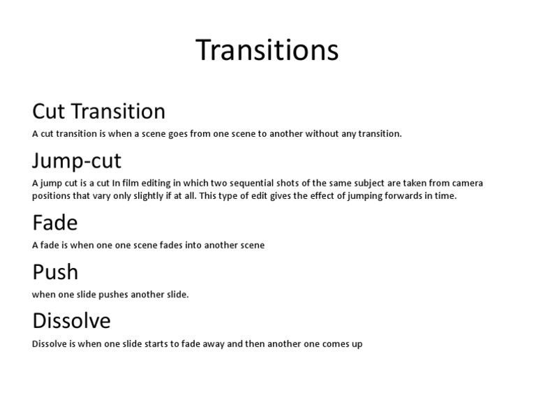 Editing Glossary | PDF