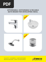 Parryware Sanitarywares Catalogue Pricelist | PDF
