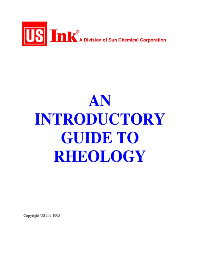 An Introductory Guide To Rheology PDF | PDF | Shear Stress | Viscosity