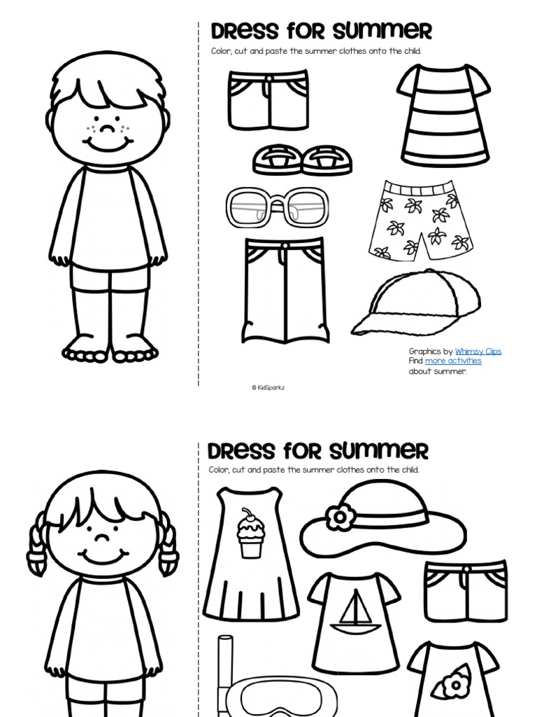 Summer Clothes Dress Boy and Girl Free | PDF
