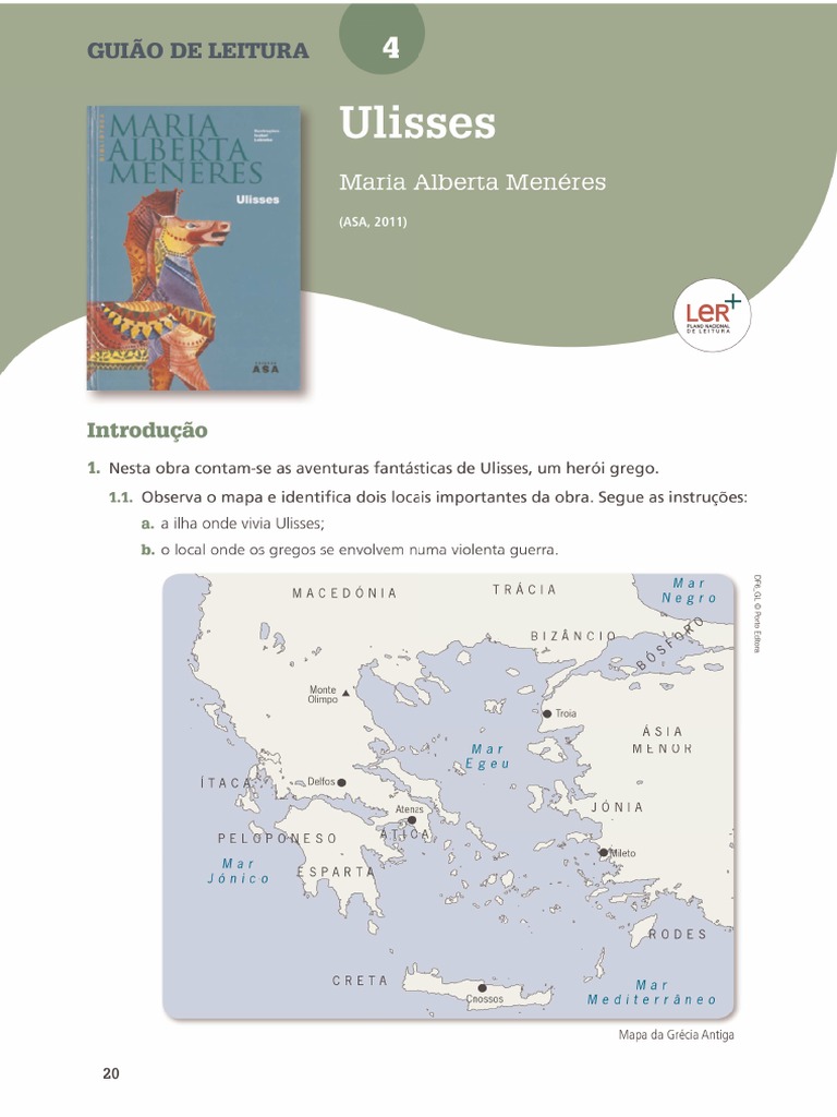 Guião Leitura 6ºano Ulisses | PDF