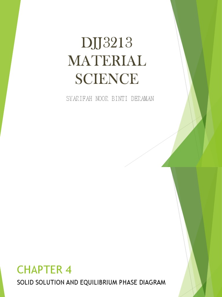 Chapter 4 Solid Solution Equilibrium Phase Diagram Pdf Pdf Alloy