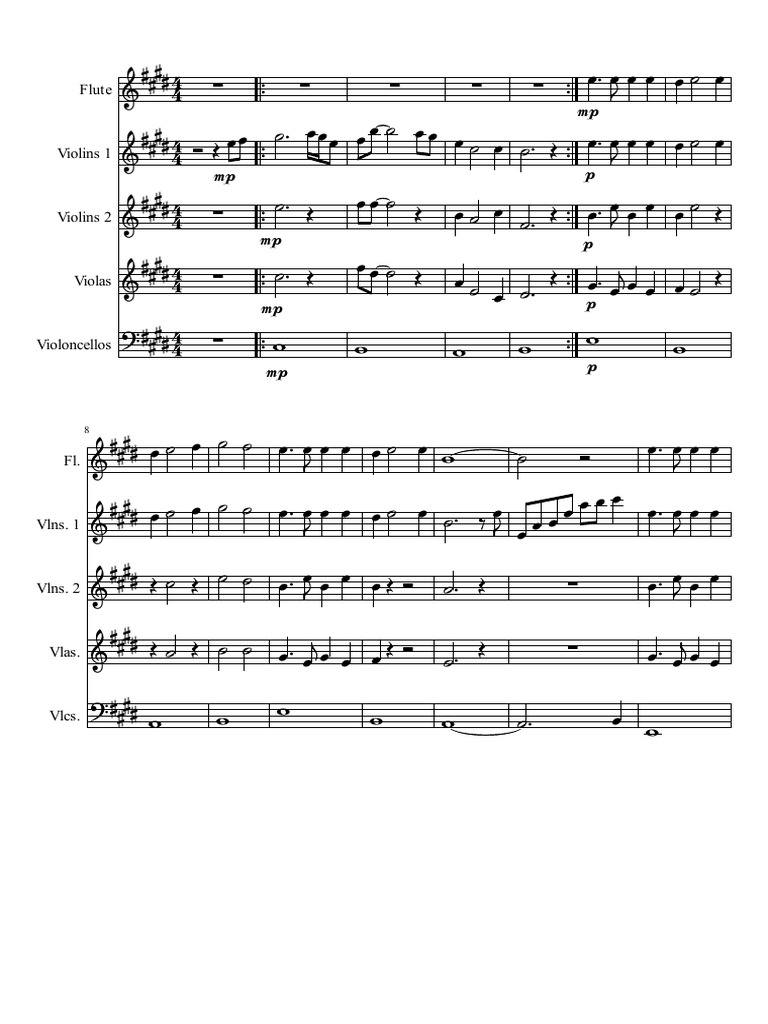 Tema Titanic STRINGS | PDF | String Instruments | Music Production